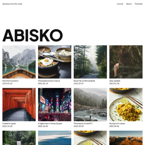 Introducing Abisko – Anders Norén